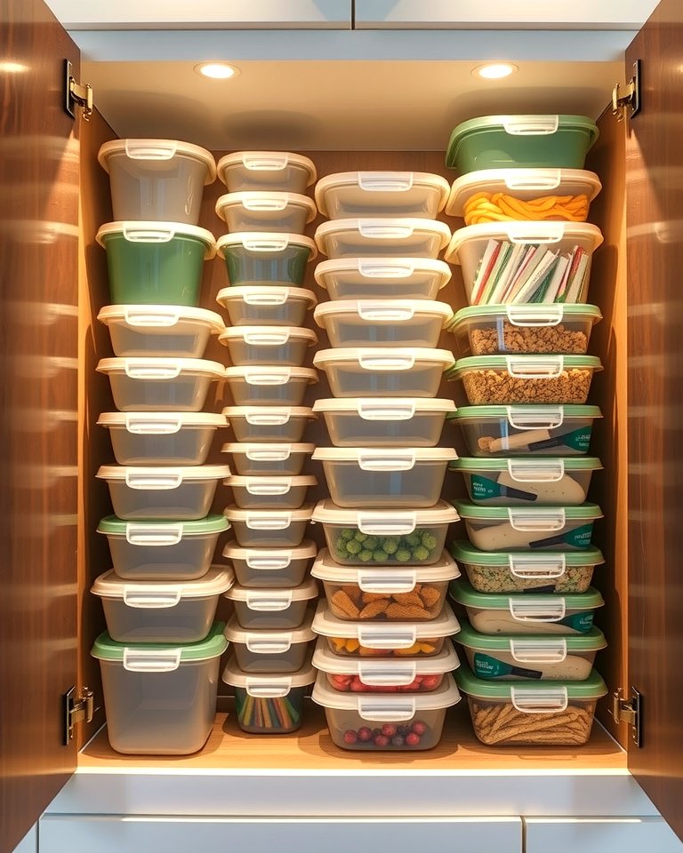 25 Tupperware Organization Ideas for a Tidy Kitchen