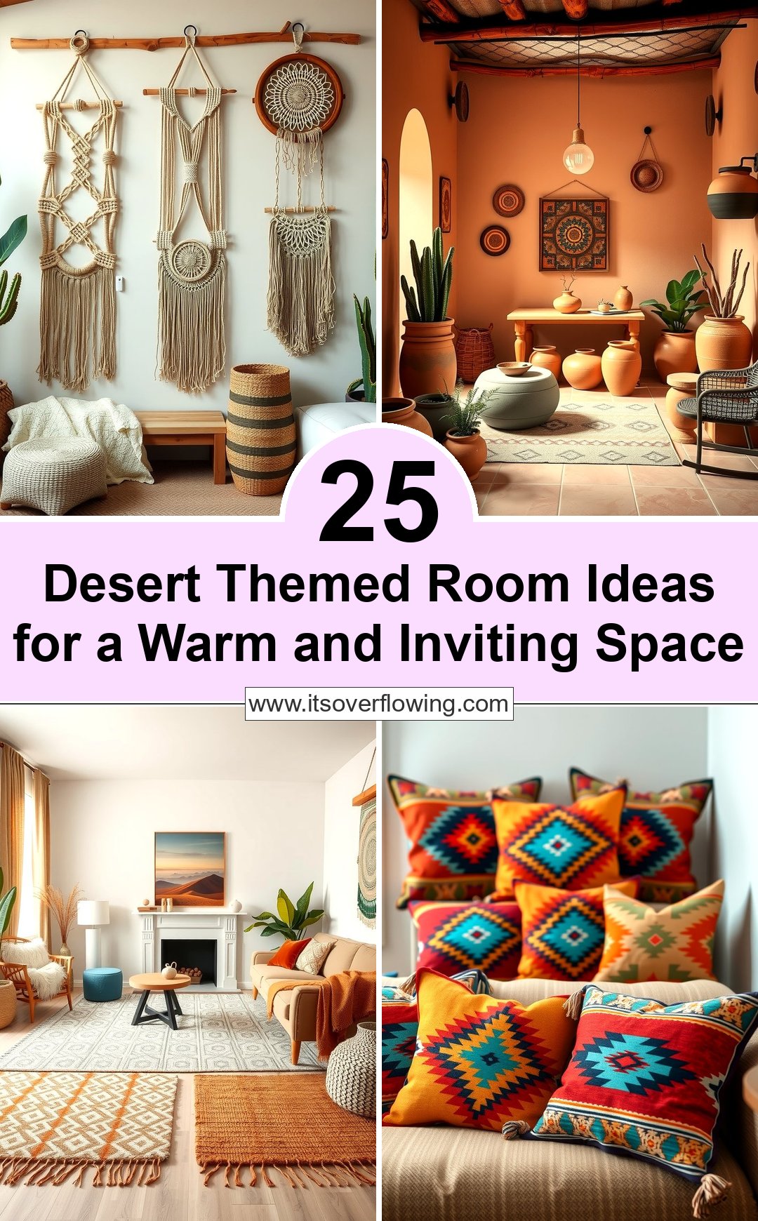 25 Desert Themed Room Ideas for a Warm and Inviting Space