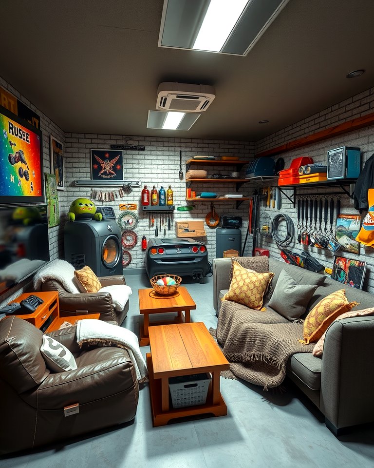 30 Garage Game Room Ideas for Ultimate Entertainment Zones