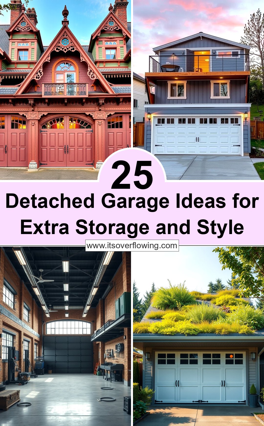 25 Detached Garage Ideas for Extra Storage and Style