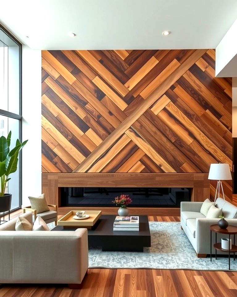 25 Wood Trim Accent Wall Ideas for a Warm Touch