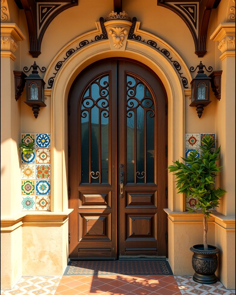 25 Spanish Style Front Door Ideas for Curb Appeal