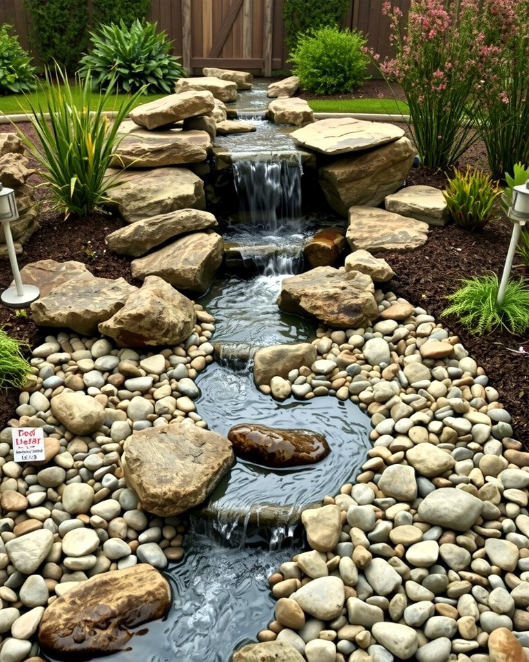 25 Pondless Waterfall Design Ideas for a Serene Backyard