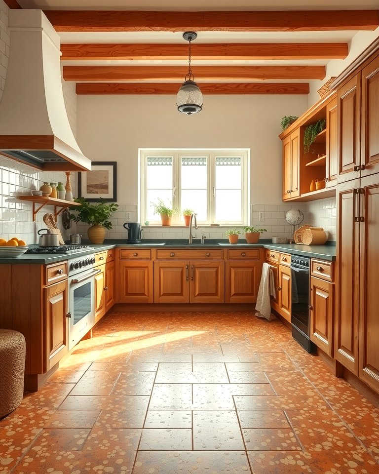 25 Terrazzo Kitchen Floor Ideas for a Unique Look
