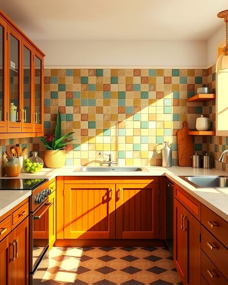 30 Retro 70s Kitchen Ideas for a Funky Vintage Makeover