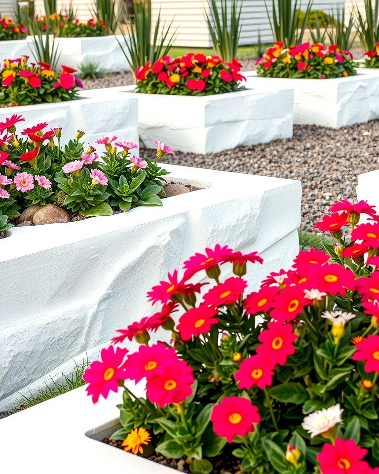 25 White Rock Landscaping Ideas for a Clean Look