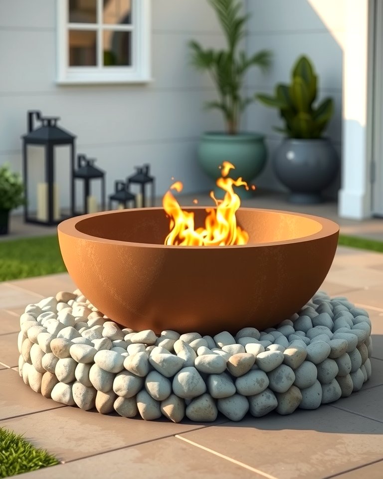 25 Rock Fire Pit Ideas for Outdoor Gatherings
