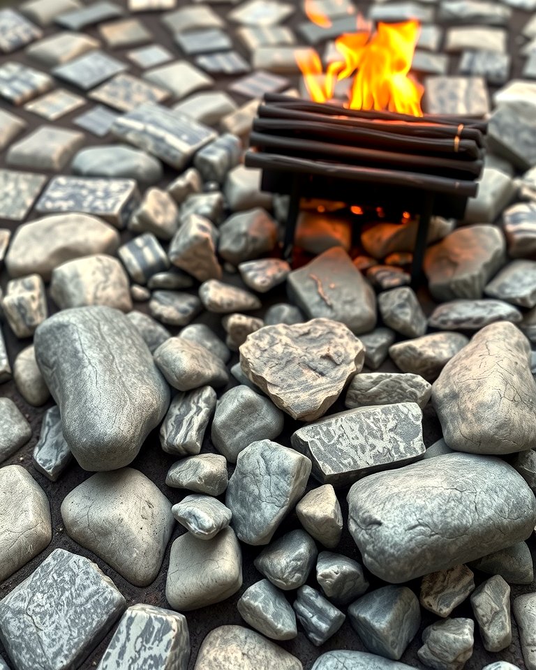 25 Rock Fire Pit Ideas for Outdoor Gatherings