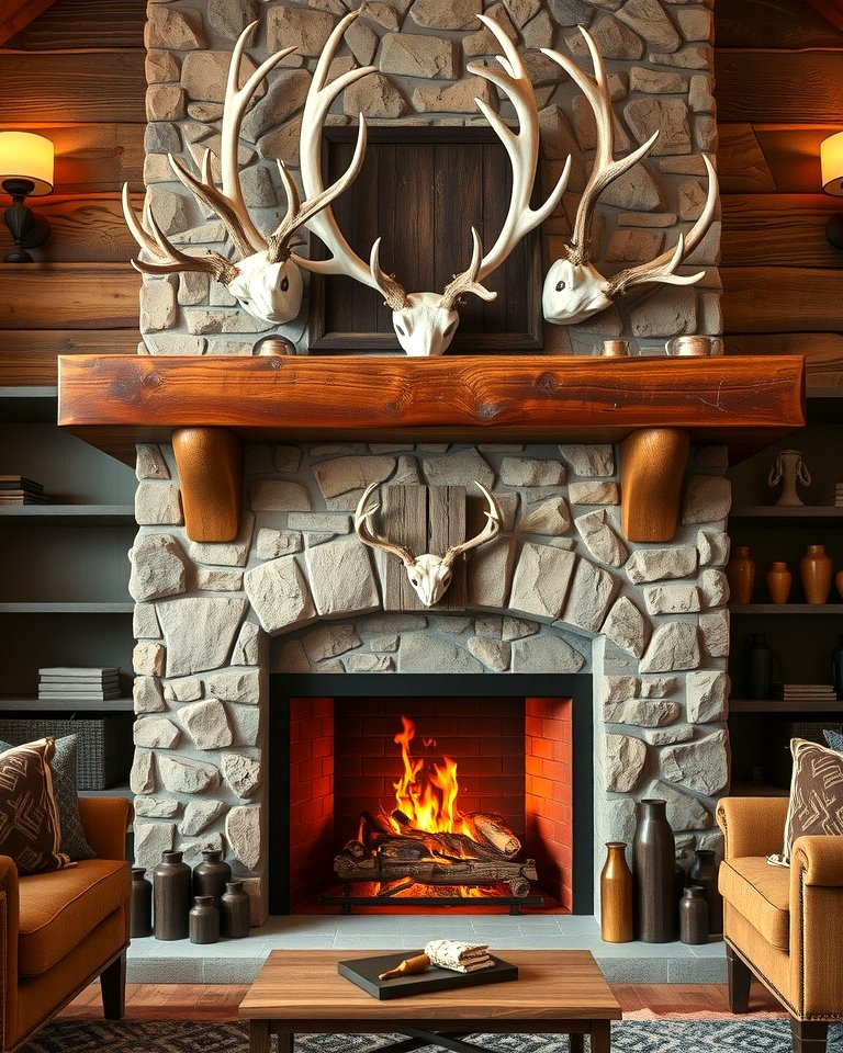 25 Rustic Fireplaces to Warm Up Your Living Space