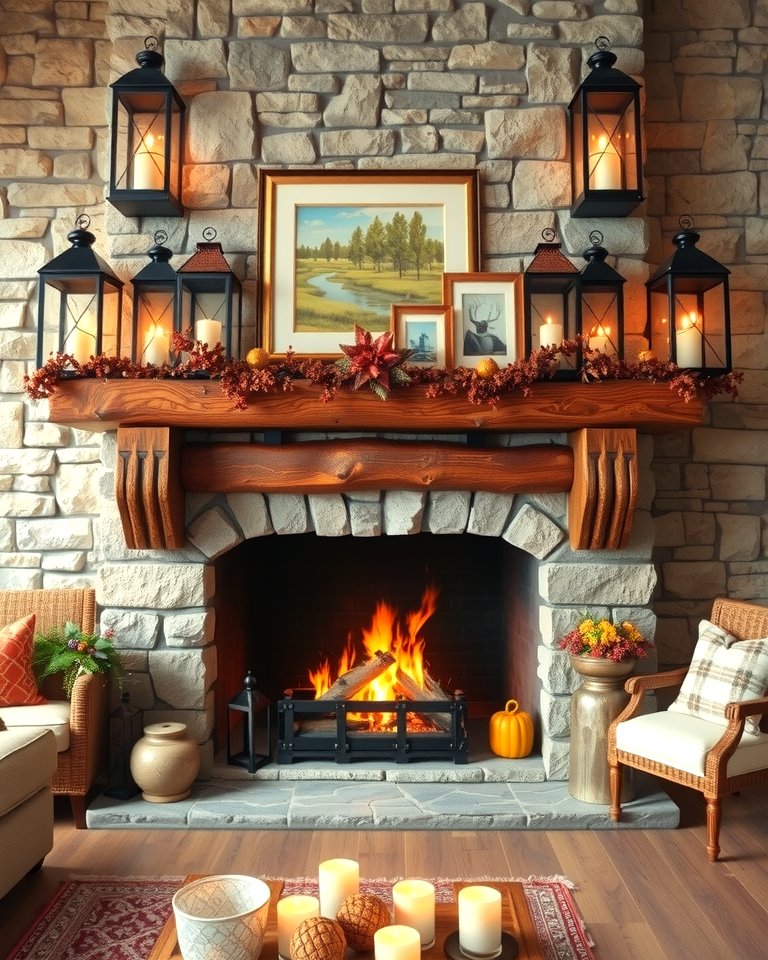 25 Rustic Fireplaces to Warm Up Your Living Space
