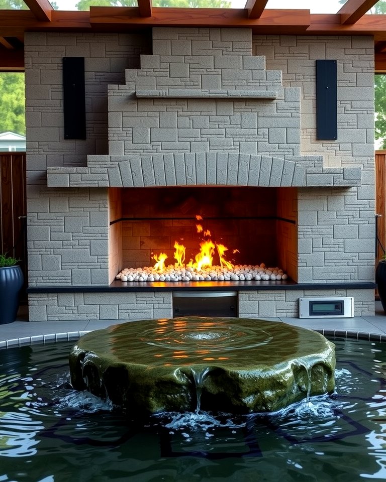 25 Outdoor Fireplace Ideas to Enhance Your Backyard