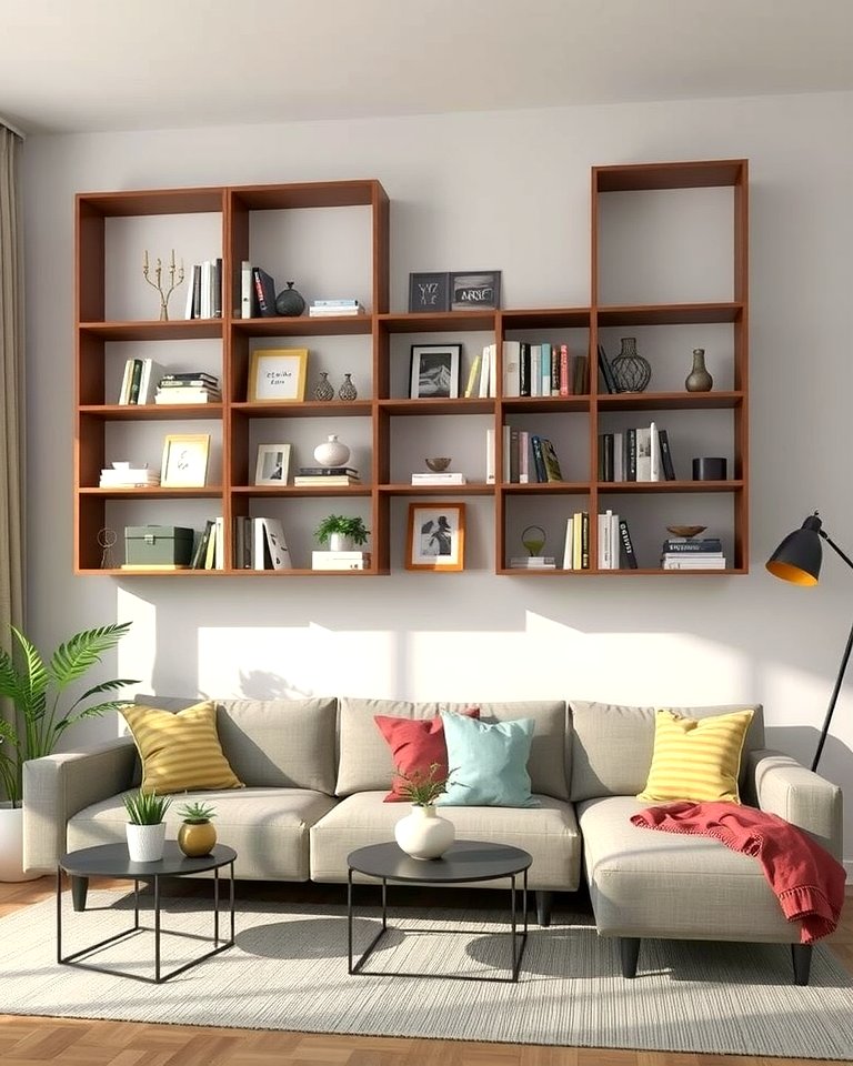 30 Living Room Shelf Ideas for Stylish Storage Solutions