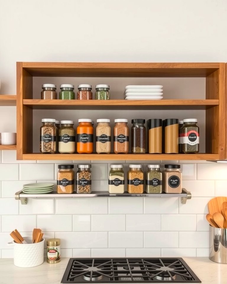 25 Spice Rack Ideas to Organize Your Kitchen