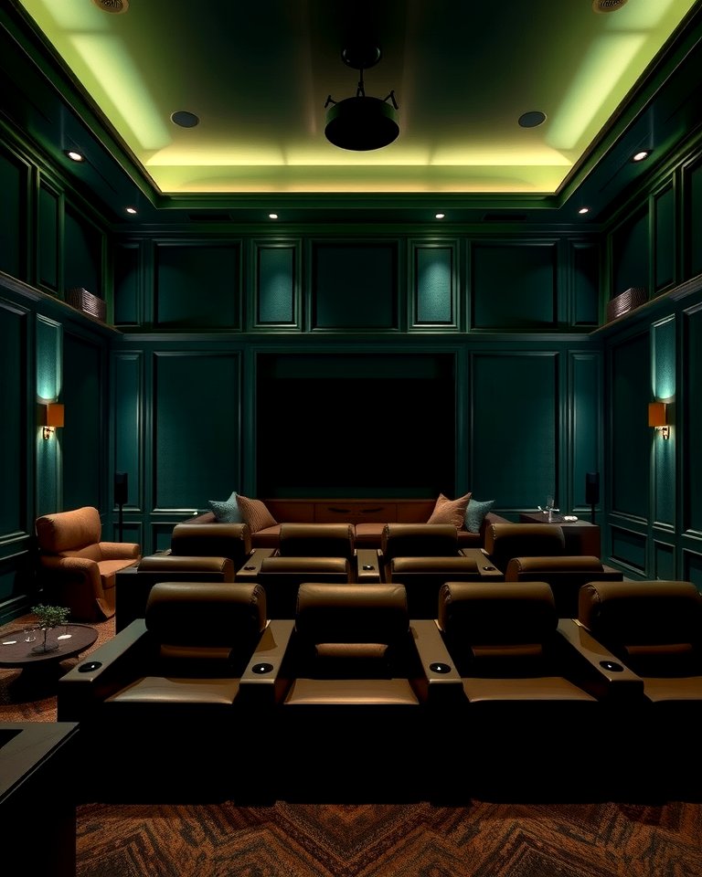 30 Home Theater Paint Colors for Immersive Entertainment
