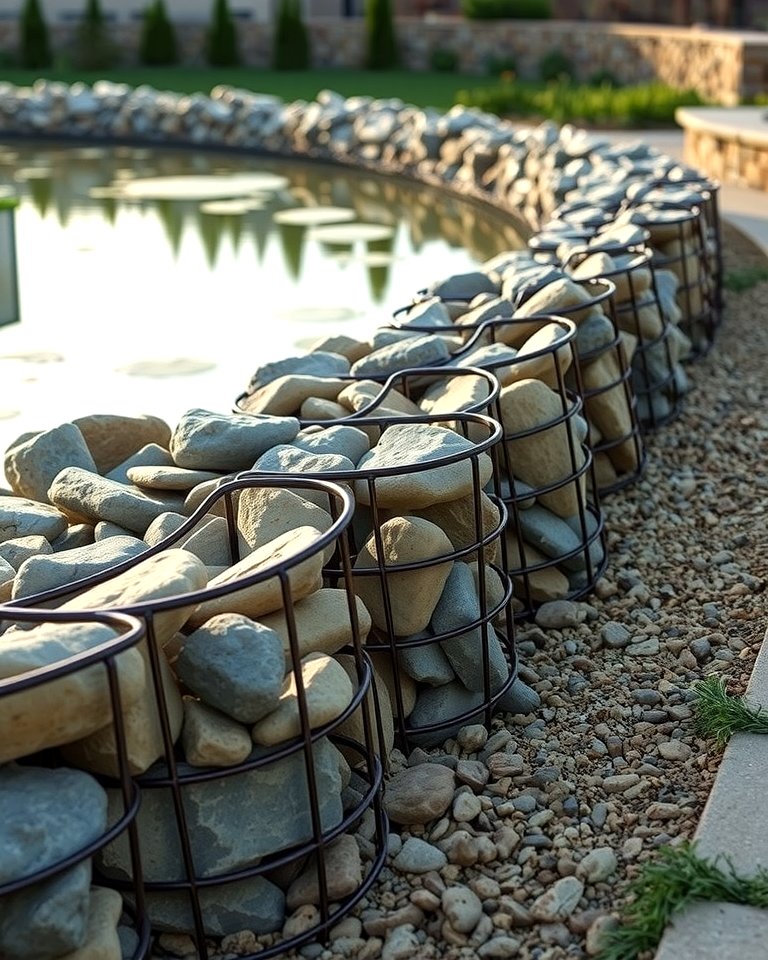 25 Pond Edging Ideas for a Polished Look
