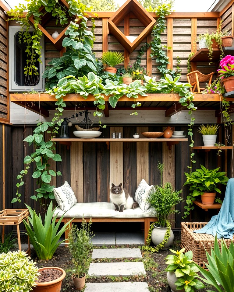 25 Outdoor Catio Ideas for Your Feline Friends