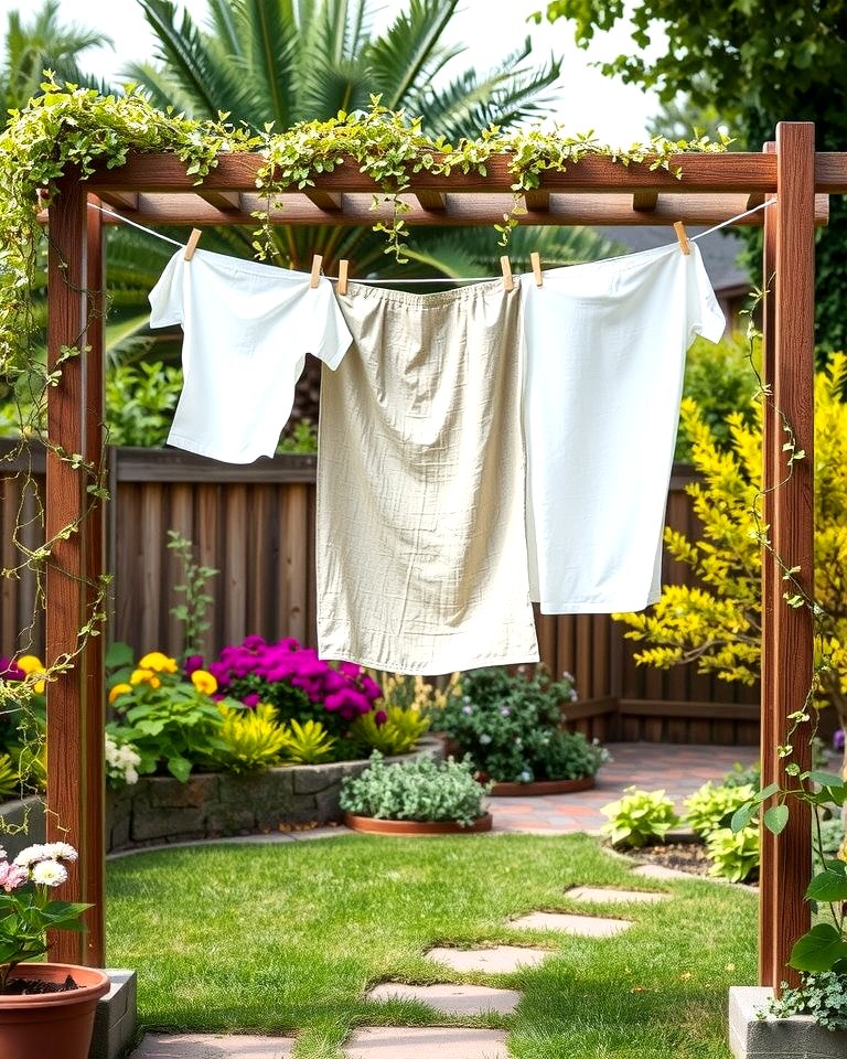 25 Outdoor Clothesline Ideas for Efficient Drying