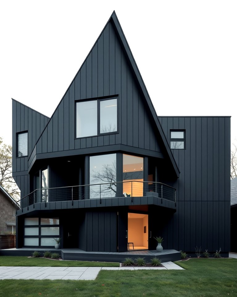 25 Modern Black Houses for a Bold Statement
