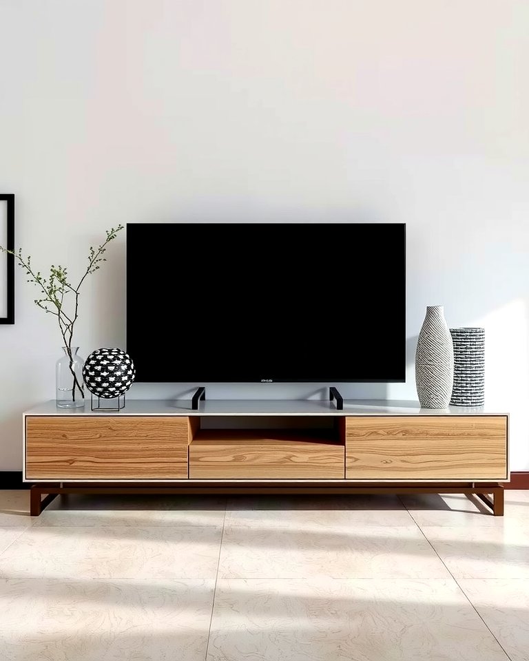 25 TV Console Decor Ideas to Elevate Your Living Room