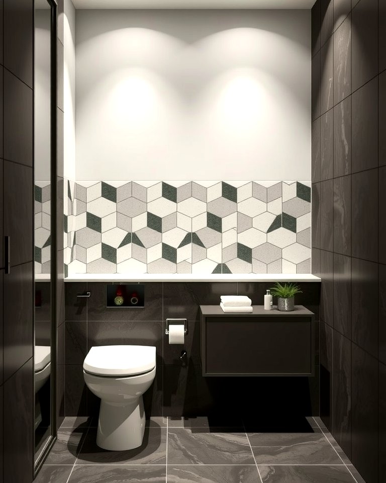30 Half-Wall Tile Bathroom Ideas for Functional Style