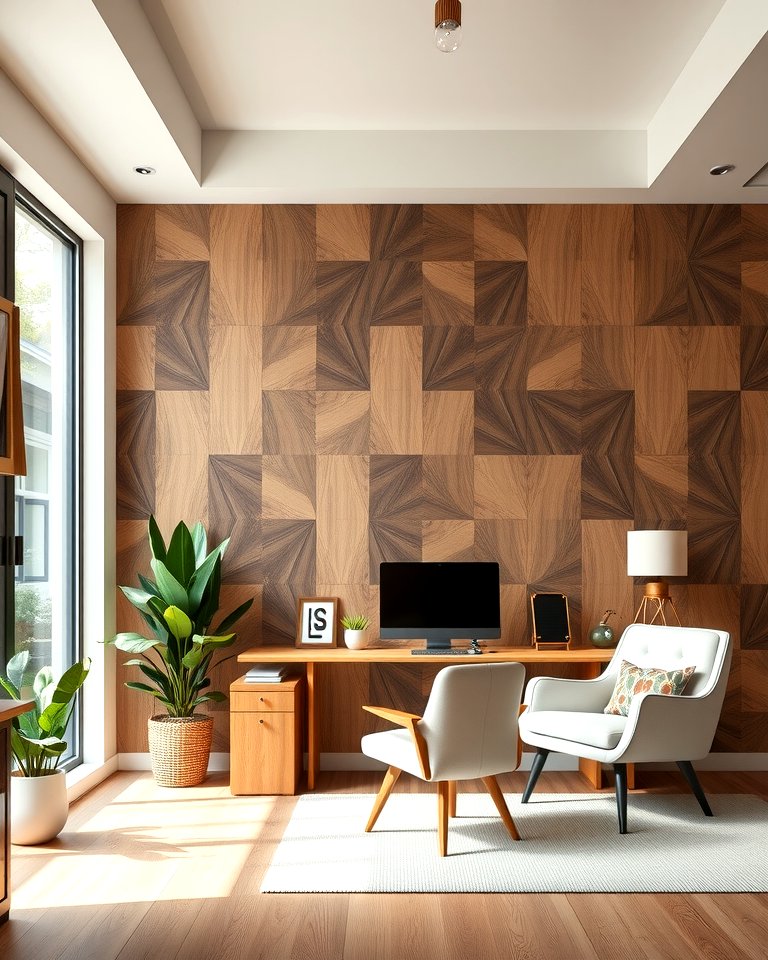 25 Wood Trim Accent Wall Ideas for a Warm Touch