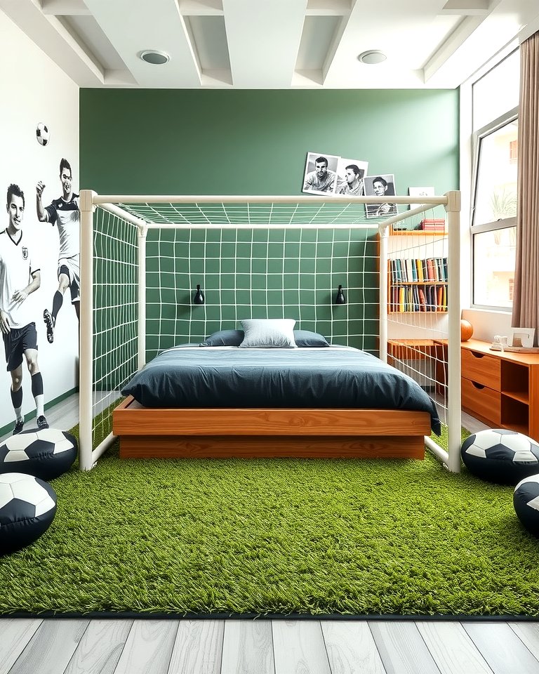 30 Sporty Soccer Bedroom Ideas for Young Athletes