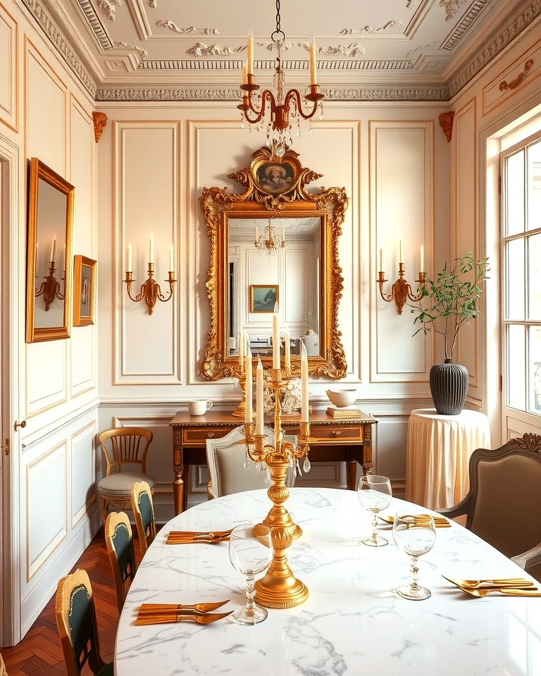 25 Parisian Dining Room Ideas for Elegant Spaces