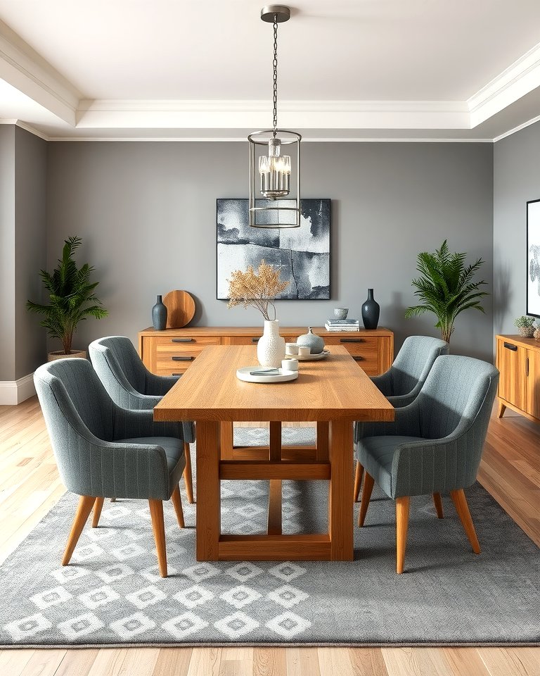 30 Gray Dining Room Design Ideas for Modern Entertaining