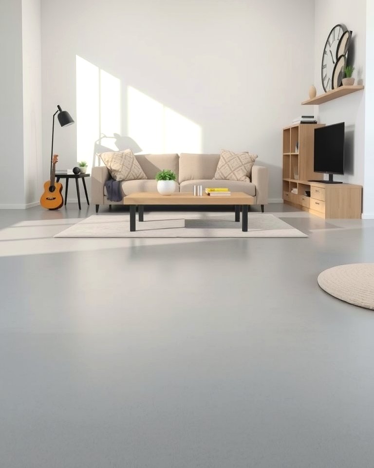 30 Grey Flooring Living Room Ideas for Modern Elegance