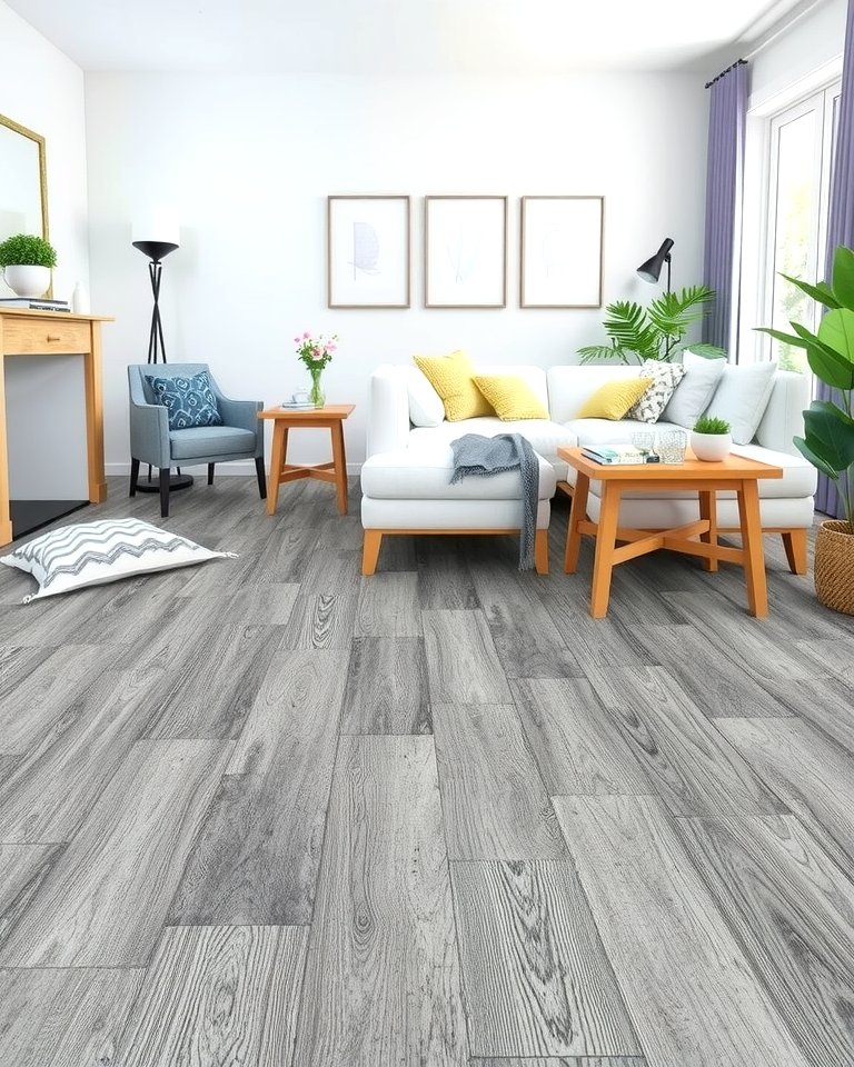 30 Grey Flooring Living Room Ideas for Modern Elegance