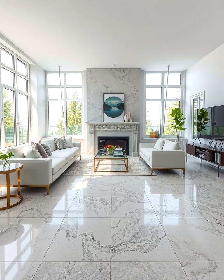 30 Grey Flooring Living Room Ideas for Modern Elegance