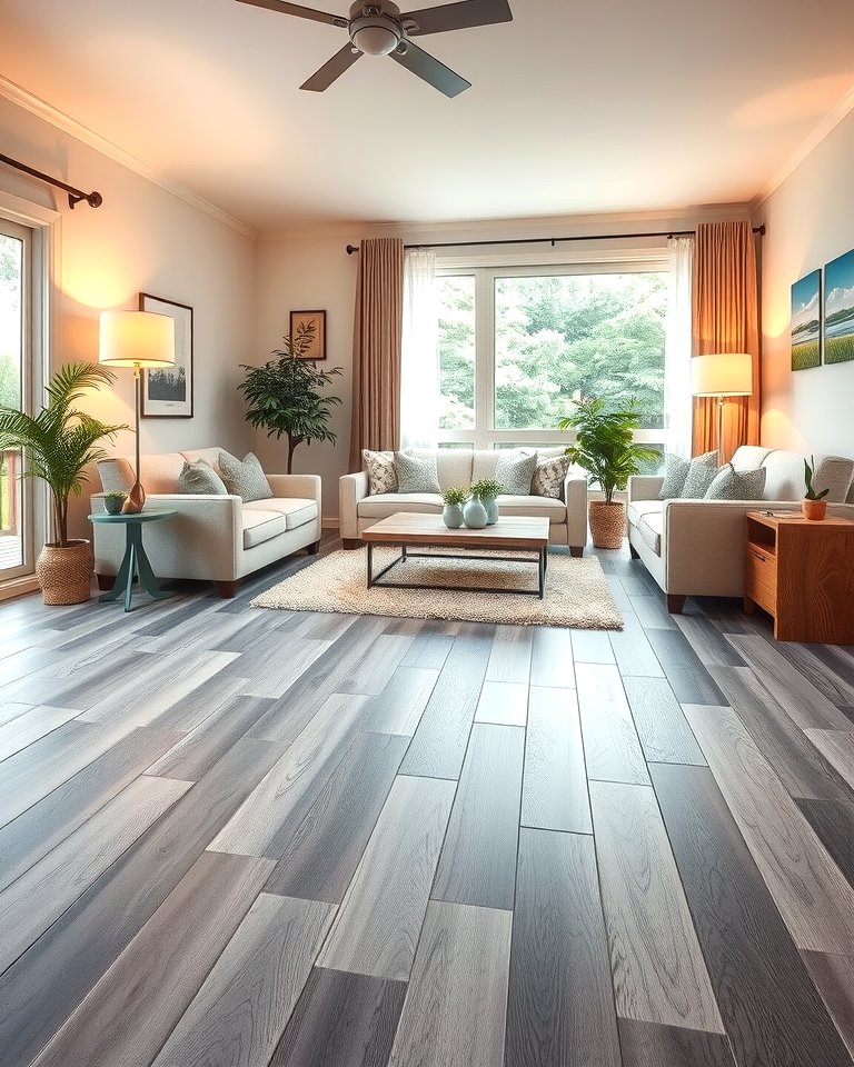 30 Grey Flooring Living Room Ideas for Modern Elegance