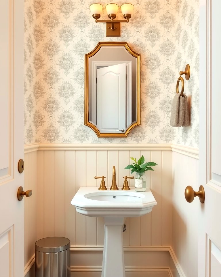 25 Powder Room Wainscoting Ideas for a Chic Look