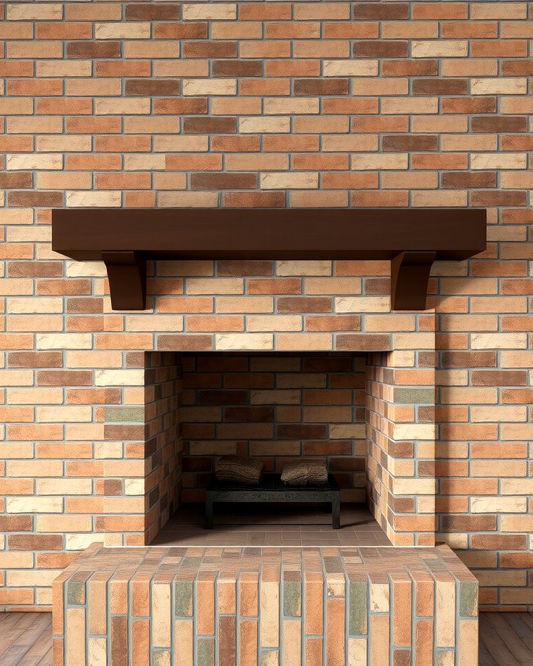 25 Rustic Brick Fireplace Ideas to Warm Up Your Home