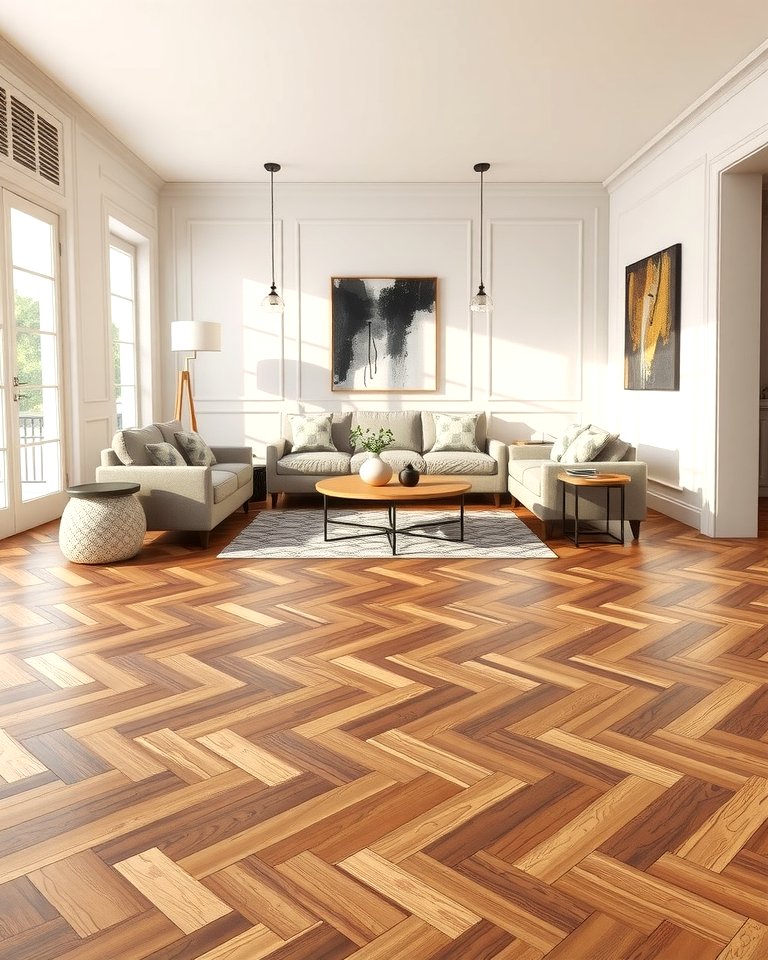 30 Modern Wood Floor Design Ideas for Stylish Homes