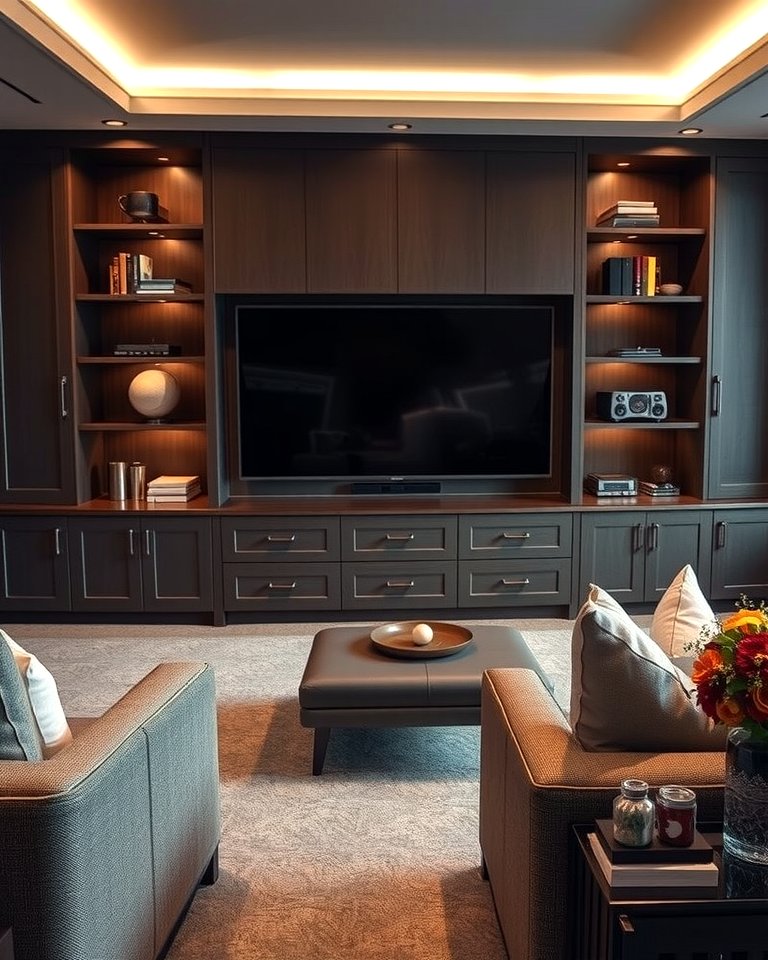 30 Media Room Ideas for Ultimate Living Room Entertainment