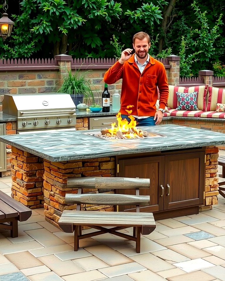 25 Outdoor Kitchen Island Ideas for Entertaining