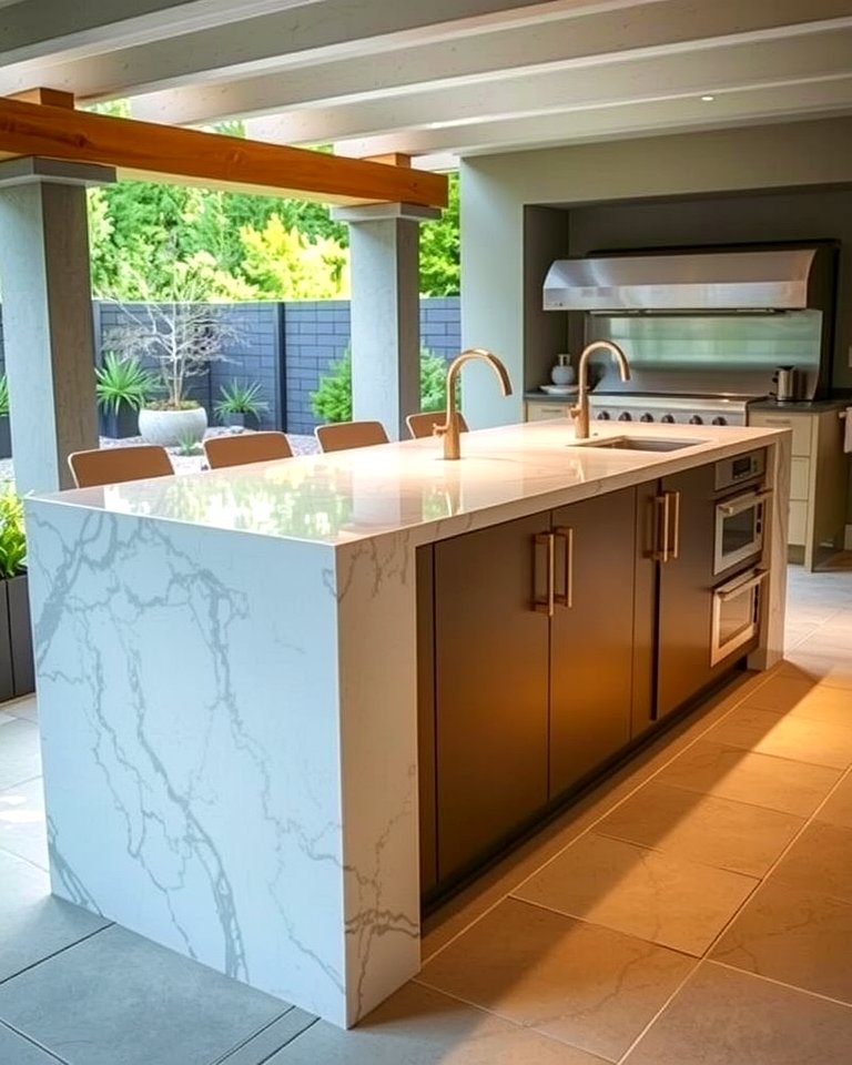 25 Outdoor Kitchen Island Ideas for Entertaining