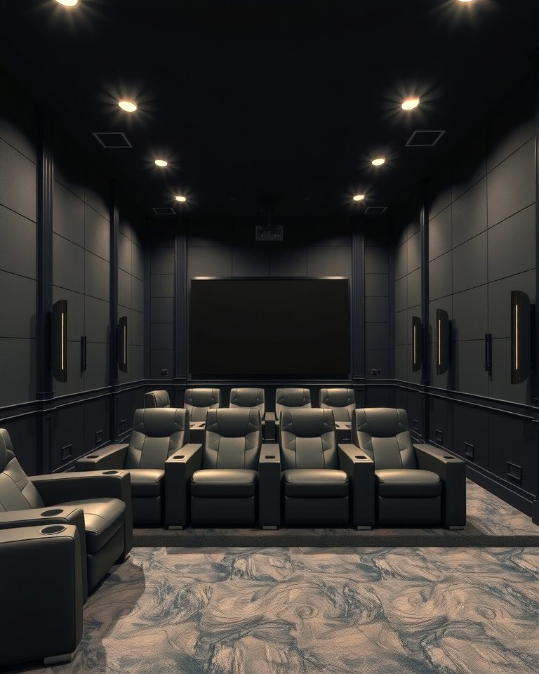 30 Home Theater Paint Colors for Immersive Entertainment
