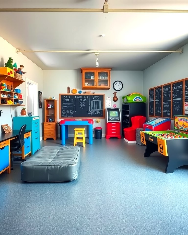 30 Garage Game Room Ideas for Ultimate Entertainment Zones