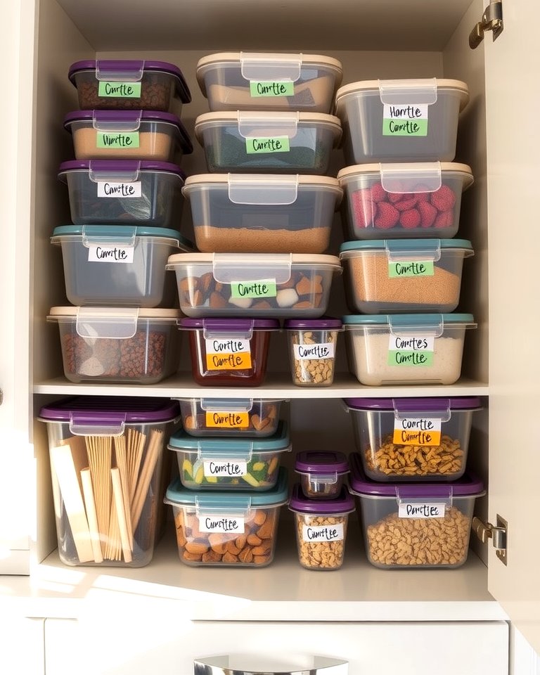 25 Tupperware Organization Ideas for a Tidy Kitchen