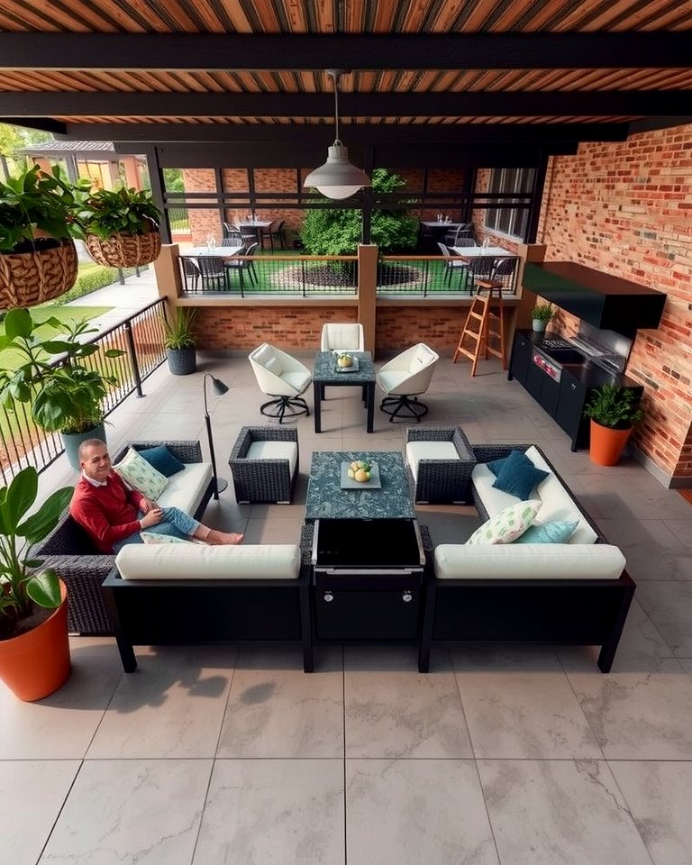 25 Raised Concrete Patio Ideas for a Modern Outdoor Space