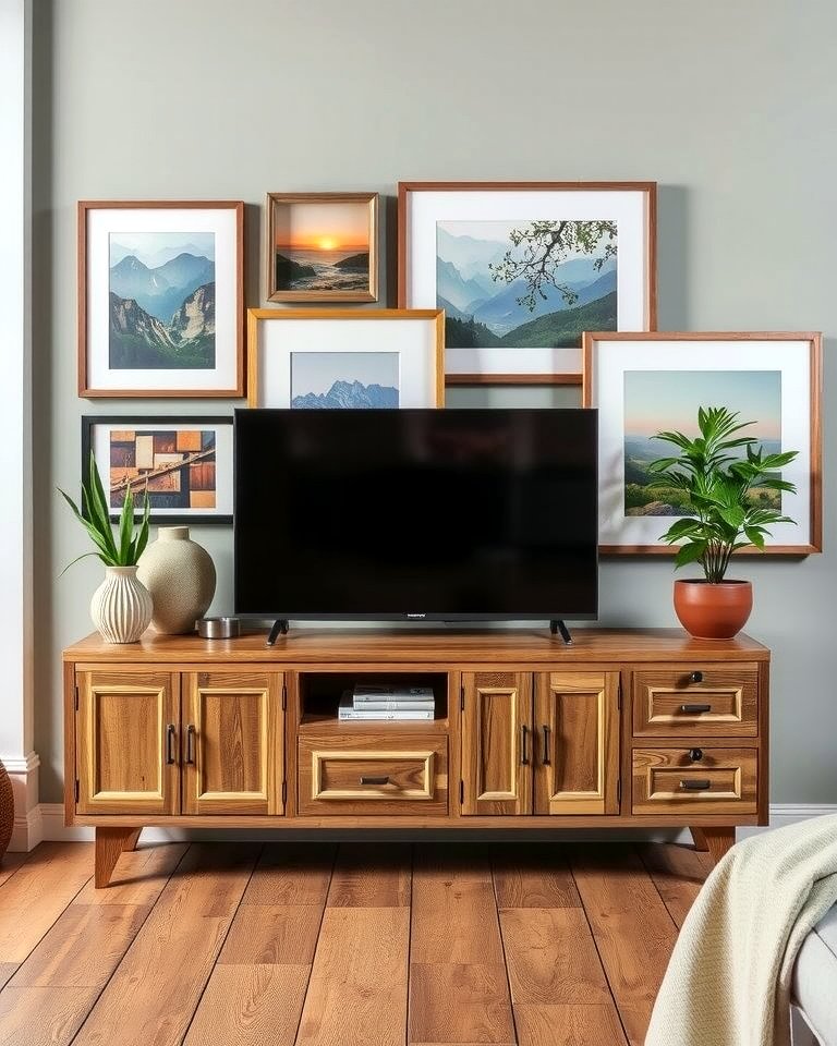 25 TV Console Decor Ideas to Elevate Your Living Room