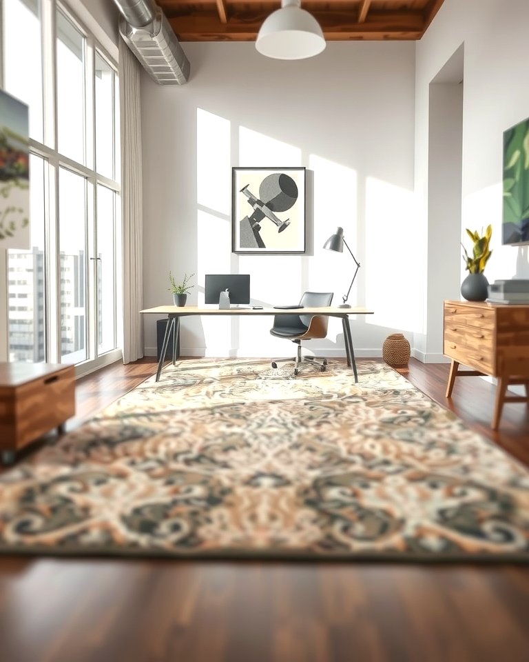 25 Office Rug Ideas to Transform Your Workspace
