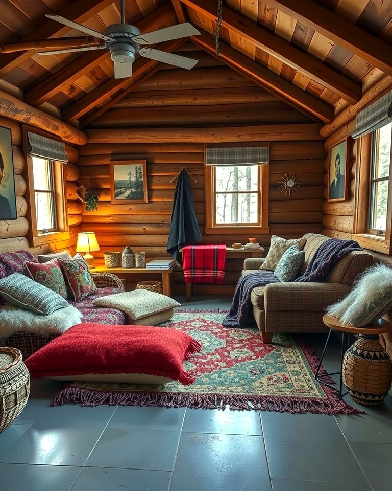 25 One Room Cabin Interior Design Ideas for a Cozy Retreat
