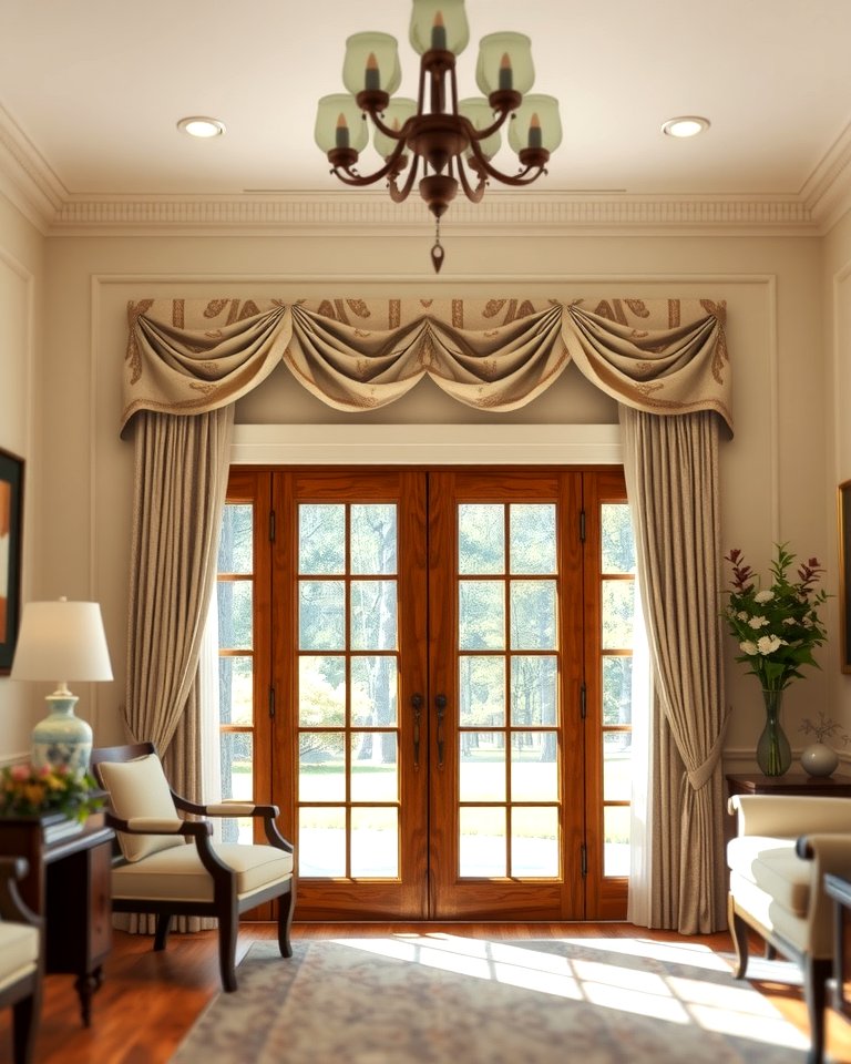 25 Sliding Door Curtain Ideas for Privacy and Style