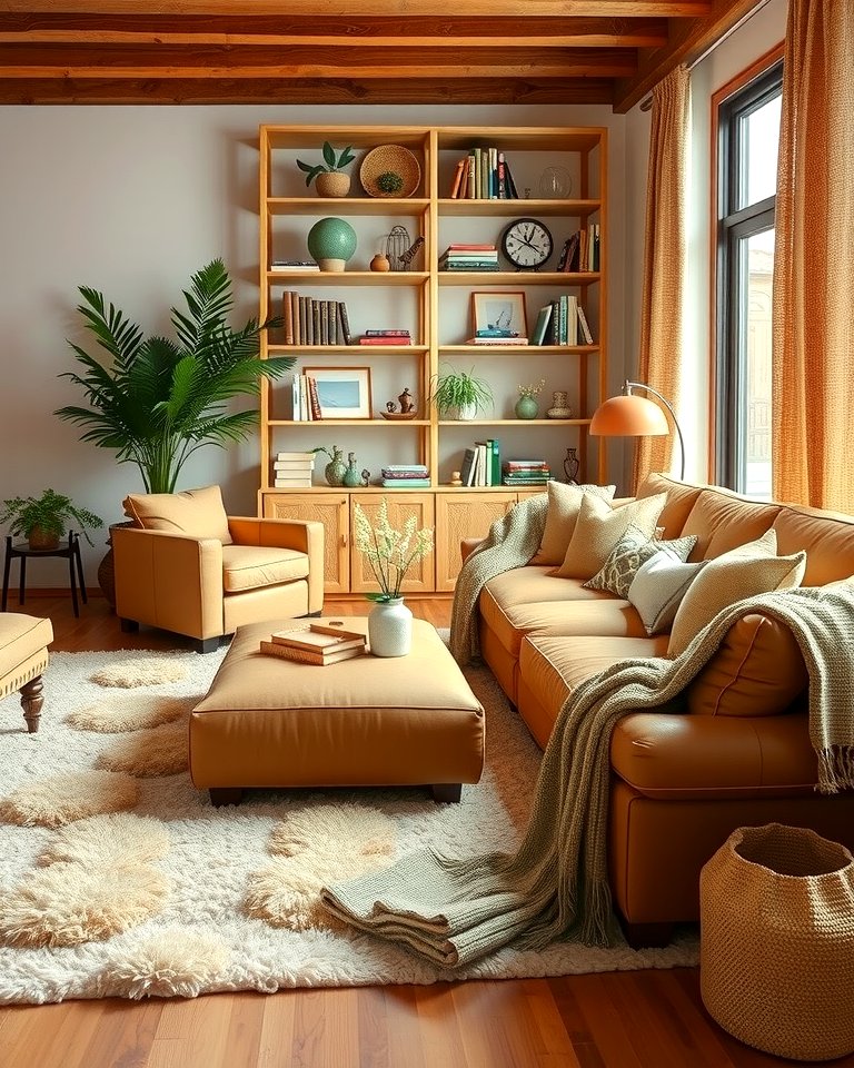 25 Tan Living Room Ideas for a Serene Ambiance