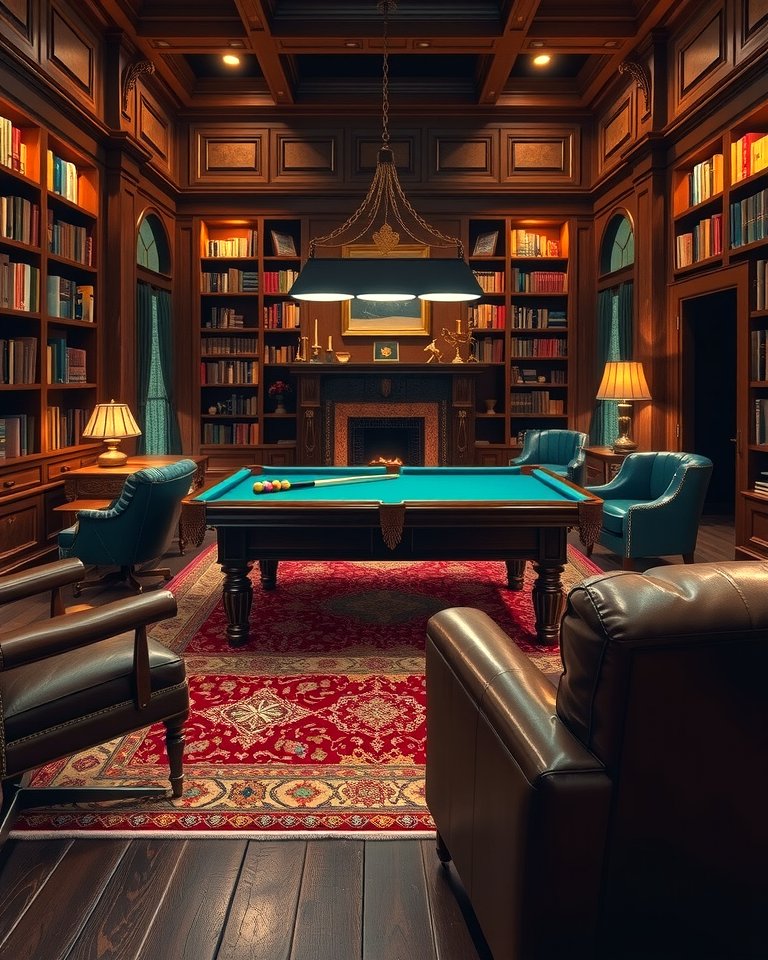 25 Pool Table Room Ideas for the Ultimate Game Room