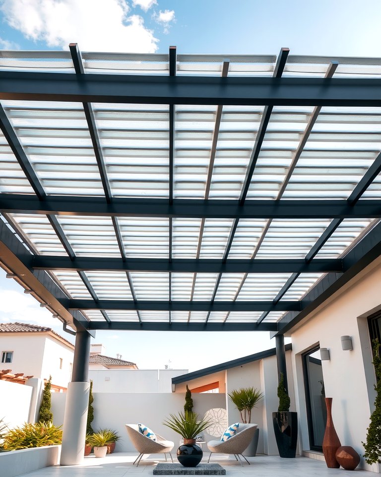 25 Pergola Roof Ideas to Enhance Your Outdoor Living Space