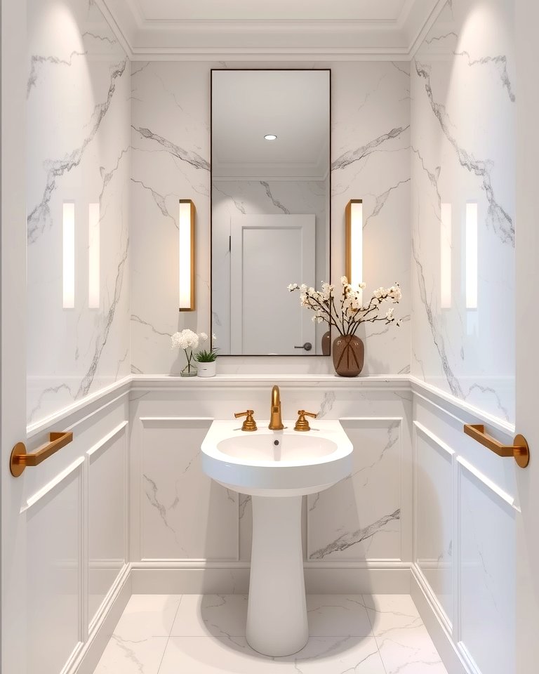25 Powder Room Wainscoting Ideas for a Chic Look